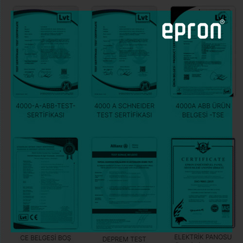 Kalite Belgeleri - Epron - Endüstriyel Panel Sistemleri